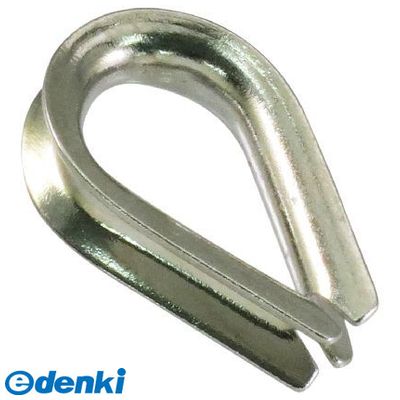 【商品説明】D=11mm L=16mm d=5mm B=7mm使用ロープ径 4mmワイヤーロープのアイ（輪）の部分に入れることにより、アイを保護し長持ちさせます。下部が割れていますので他の商品を組むことができます。ステンレス製なので、防錆性...