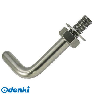 【商品説明】D=10mm H=50mm W=40mm B=26mm T=2mm ねじ径=M10参考使用荷重 100kg ■取付け状況により異なります。本体固定（フックの向き）は調整ナットが付いているので簡単に合わせられます。ネジ部分が長いの...