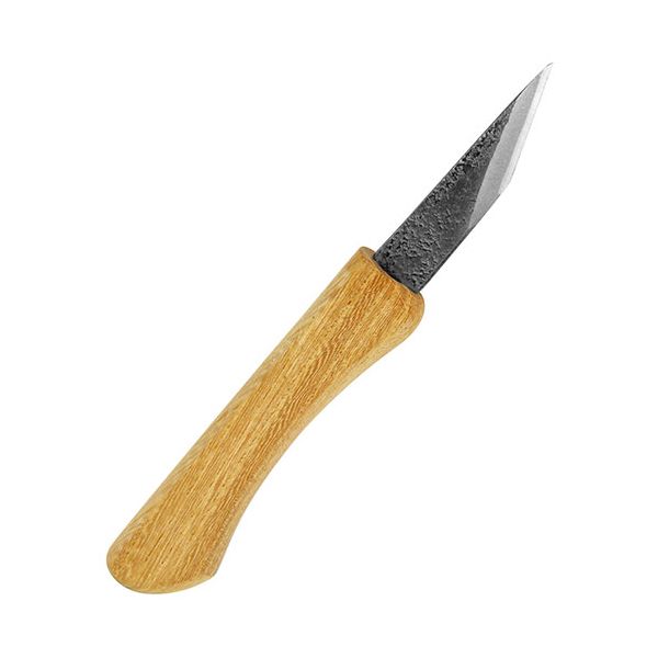 【用途】木彫り、彫刻・竹細工。【機能・特徴】使いやすいショートタイプの細工用小刀です。細工や線引き等、幅広く使えます。【仕様】●刃先形状：際。【注意事項ほか】ご使用前に必ず裏面の取り扱い説明をご覧下さい。細工用小刀は良く切れる刃物ですので、...