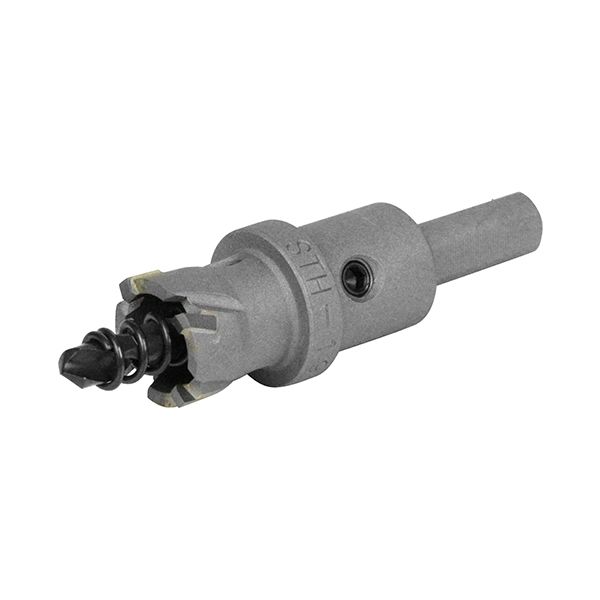 【用途】ボール盤や電気ドリルで鉄やステンレスの穴あけ。【機能・特徴】鋼板12mm、ステンレス、塩ビ、FRPなどの穴あけに使用します。カス抜きスプリング付きです。切削抵抗が小さく、早く切れて長持ちします。【仕様】●穴サイズ：19mm。●有効長...