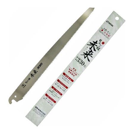 【商品説明】「バクマ りんご鋸 「未来」 替刃式剪定鋸 」用替刃 リンゴその他の果樹剪定用。信頼・安心の日本製。 替刃（別売り）の交換で切れ味が戻ります。交換は工具不要で簡単です。 「衝撃焼入れ」刃は抜群の硬さと耐久性を実現。 「とびアサリ...