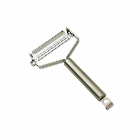 【商品説明】■全部おまかせのワイドサイズピーラー■キャベツの千切り、玉ねぎのスライス、ゴボウのささがきなどワイドな刃幅(80mm)で効率よく切れる■さびにくいステンレス刃で切れ味の良さを追求■刃は10°の斜め設定、切り始めがスムーズでなめら...