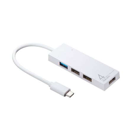 サンワサプライ03-5763-0011【商品説明】■USB Type-Cコネクタ採用で、Type-Cポートを搭載したパソコンなどで使用できます。■USB3.0×1ポート、USB2.0×3ポートのコンボハブです。■ワイヤレスマウスのレシーバー...
