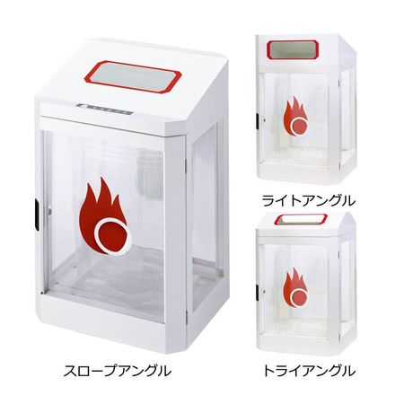 ミヅシマ工業06-6534-1201【商品説明】■製品詳細：・分別屑入・受注生産品・アジャスター付・内容量：70L（70L用ポリ袋）・無鉛塗料使用■仕様：・中身の見える3Dアイコン付屑入です。・3種類の投入口形状、5種類の分別3Dアイコン、...