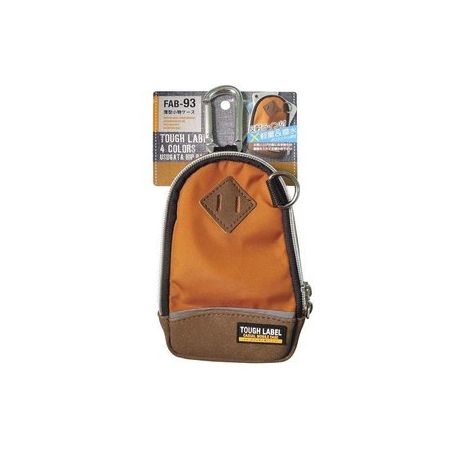 【商品説明】【サイズ】■（約）幅90×高150×奥30mm、100g■カラビナを除く【材質】本体：900Dポリエステル（撥水加工）、合成皮革カラビナ：アルミニウム4968198103100類似商品はこちら中林製作所 FAB95 タフレーベル...