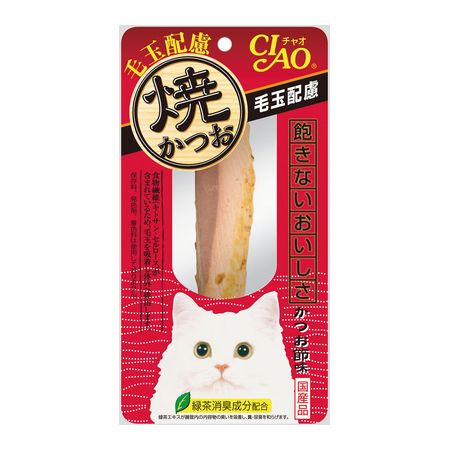 【商品説明】■宗田鰹をジューシー感たっぷりに焼き上げました。■保存料、着色料、発色剤は使用しておりません。■食物繊維(キトサン、セルロース)を加え、毛玉に配慮しました。■スープも焼かつおの風味が溶けだし美味しくなめて味わえます。■原材料：宗...