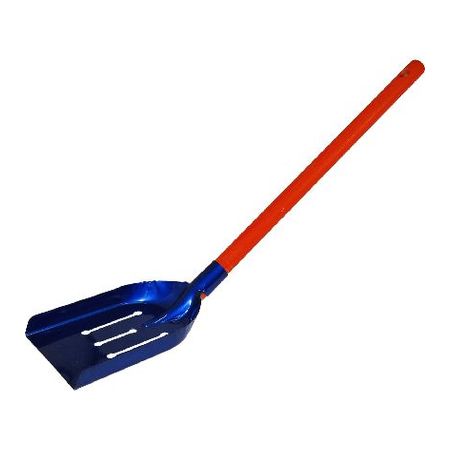 【商品説明】●溝掃除や、炭スコップ（炭の後片付け用）に便利な小型スコップ● 清掃時、穴から水が抜けるので便利● 材質： 頭部/鉄 柄/木 寸法 幅130mm 全長 615mm 奥行22mm●三条　燕4969968330825類似商品はこちら...