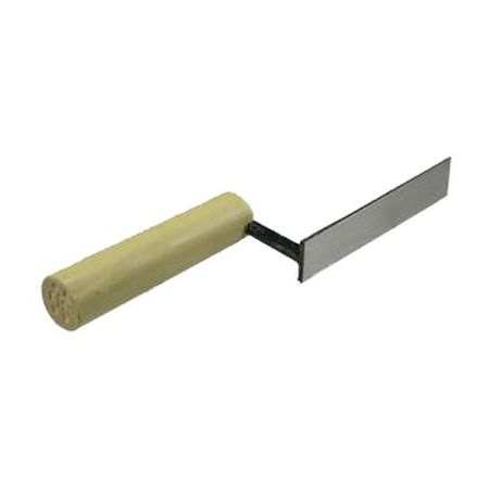 【商品説明】●レンガ、ブロック、タイルなどの目地を仕上げる鏝。●全長 : 105mm　サイズ : 24mm●左官　モルタル　コンクリ　セメント　珪藻土　漆喰　しっくい4573305905708類似商品はこちら東京西勘 45733059055...