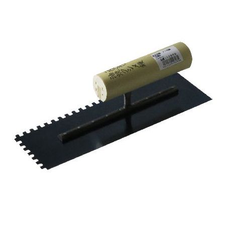 【商品説明】●タイル下地などに使用する鏝です。●目のサイズ : 5mm全長サイズ : 240mm●左官　モルタル　コンクリ　セメント　珪藻土　漆喰　しっくい4573305913239類似商品はこちら東京西勘 4573305913598 クシ...
