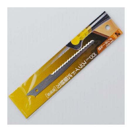【商品説明】●「段ボール切スライド式鋸100mm」専用替刃●刃渡り:100mm●刃厚:0.9mm●材質（刃）:SK-5●鋸　のこぎり　ノコギリ　手芸　クラフト　工芸4931025005816類似商品はこちら石鋸工業 493102500580...