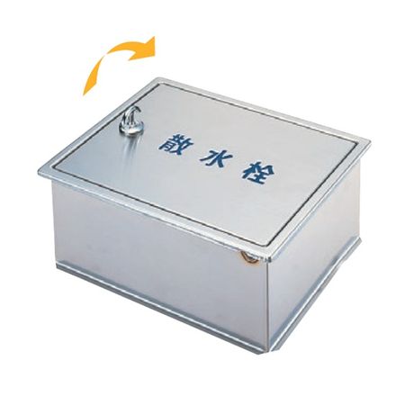 アウス06-6725-2566【商品説明】●開け閉めが簡単。角のない、いかり型のつまみを採用。●用途:壁用 ●サイズ(mm):235x190x95H 4580504014940