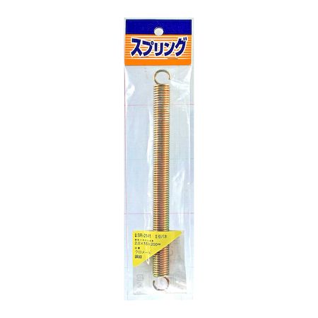 【商品説明】●電気器具・玩具・プラモデル・モビール・工作などにお使いいただける引きバネです。●適正な荷重を確認の上御使用下さい。●用途以外の御使用はお止め下さい。●変形、破損した状態での使用はお止め下さい。●線径(mm)：2●外径(mm)：...
