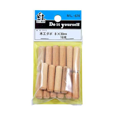 よく一緒に購入されている商品和気産業 4903757036840 ML68173円【商品説明】●木材・板のジョイント及び棚受け用としてご使用ください。●サイズ(mm)：8X30●材質：ブナ●商品16本類似商品はこちら和気産業 4903757...