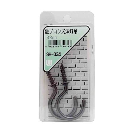 【商品説明】●木部用、木部にネジ込んで取付ける金具です。●堅い木の場合はキリで下穴をあけてネジ込んで下さい。●小物などを吊るすのに最適です。●木部用の為木部以外にご使用になられません。●石膏ボード、ALC、軽天ボード、薄いベニヤ板等には使用...