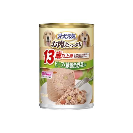 【商品説明】●お肉たっぷりビタミンEを調整し、さらにビタミンCを配合した総合栄養食なので、13歳以上の愛犬の健康維持に配慮し、免疫力維持をサポート。●13歳以上の愛犬の健康維持を考えて、ビタミンB群を調整。●13歳以上の愛犬の腰・関節の健康...