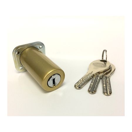 【商品説明】●シリンダーの名称：V18シリンダー●本体数量：1個●附属キー本数：3本●色：ゴールド●対応扉厚：36mm●美和ロック社製（RA）用取替シリンダーです。●取替用シリンダー類似商品はこちらGOAL ゴール V-GM RA 取替用シ...