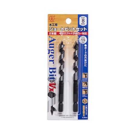 大西工業079-438-2240【商品説明】●【弊社製国内生産品と比べても、高精度/高品質を維持した上で安定した価格でご提供！】・板及びボードの穴あけに最適。・特殊合金鋼を使用しておりますので、キリの摩耗が少なく、より永くご使用していただけ...