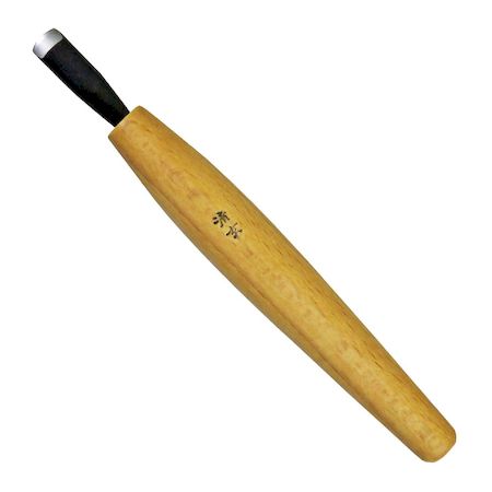 【商品説明】●カービング(木彫・版画・小細工等)作業に！●握りやすく力が入りやすい太鼓型柄の彫刻刀です。●丸刃よりも曲りがゆるやかなので、より広い面を大きく削るときに最適です。●荒彫りから仕上げ彫りまで幅広く使用できます。●材質 刃部：安来...