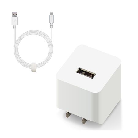 エレコム0120-898-794【商品説明】●家庭用コンセントからLightningコネクタ搭載のiPhoneやiPodを充電できるLightningケーブルを付属したAC充電器です。●携帯に便利なコンパクト設計のキューブ型デザインを採用し...