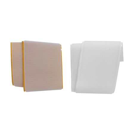 【商品説明】●A面とB面を貼り合わせ使用する面ファスナーです。●繰り返し何度も引き剥がして使用できます。●柔らかい材料なので、肌あたりも柔らかです。●糸に伸度があるので、はがすときは滑らかに剥がれます。●はさみで好みのサイズにカットして使用...