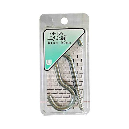 【商品説明】●木部用で小物などを吊るすのに、木部にネジ込んで取付ける金具です。●堅い木の場合はキリで下穴をあけてネジ込んで下さい。●木部用の為木部以外にご使用になれません。●石膏ボード、ALC、軽天ボード、薄いベニヤ板等には使用できません。...