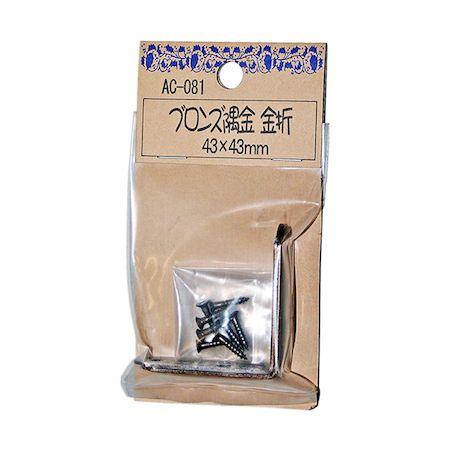 【商品説明】●小箱などの連結、補強に●穴径(φmm)：2.8●横(mm)：43●縦(mm)：43●板厚(mm)：1.1●材質：鉄●商品2個類似商品はこちら和気産業 4903757244818 AC−0137円和気産業 49037570334...