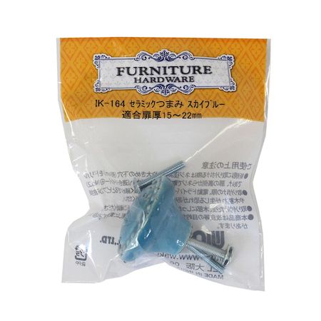 【商品説明】●セラミックのツマミです。●質感がある陶器製ですので高級感があります。●扉のツマミを取替えや交換・追加に。●※ビスを締めすぎると破損する恐れがあります ●※取付け後にしっかり固定されていることをご確認下さい ●※適合扉厚以外はビ...