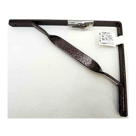 【商品説明】●エンボス加工で凹凸を付けたインテリア性の高い棚受です。●安全荷重の範囲内でご使用下さい●万一に備え、危険物・貴重品・壊れやすい物はのせないで下さい●安全荷重(kg)：20●カラー：ブロンズ●長さ(mm)：180●高さ(mm)：...