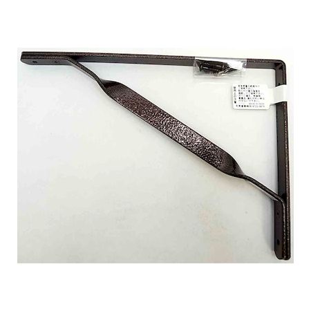 【商品説明】●エンボス加工で凹凸を付けたインテリア性の高い棚受です。●安全荷重の範囲内でご使用下さい●万一に備え、危険物・貴重品・壊れやすい物はのせないで下さい●安全荷重(kg)：20●カラー：ブロンズ●長さ(mm)：210●高さ(mm)：...