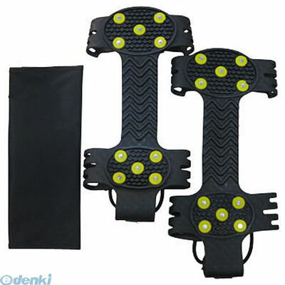 &nbsp; アイガーツール &nbsp; 0256-32-4071 ●10本のスパイクが路面をがっちりグリップ。●凍結路や圧雪時に威力を発揮。●靴の装着も簡単。持ち運びに便利な携帯袋付。●草刈、レジャー等での斜面、悪路歩行にも使えるオール...