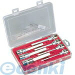 &nbsp; エイト &nbsp; 06-6793-9025 仕様●差込角(mm):12.7●セット内容(mm):5・6・8・10・12・14・17●組入数(個):7●収納、保管に便利なプラスチックケース入り。 質量1103.0 g 特徴●...