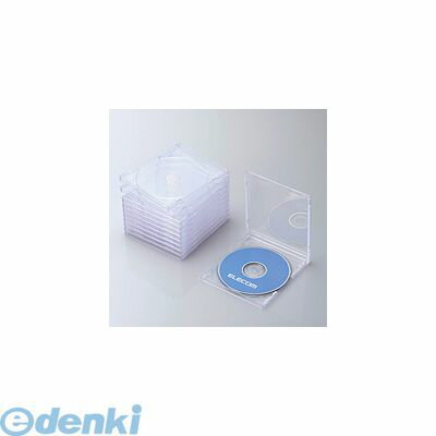 &nbsp; エレコム &nbsp; 0120-898-794 ●厚さ10.4mmの標準タイプ。インデックスカードだけでなく背ラベルも収納できる標準タイプのBlu-ray/DVD/CDケース。［特徴］●ケース1枚につきディスク1枚を収納可能...