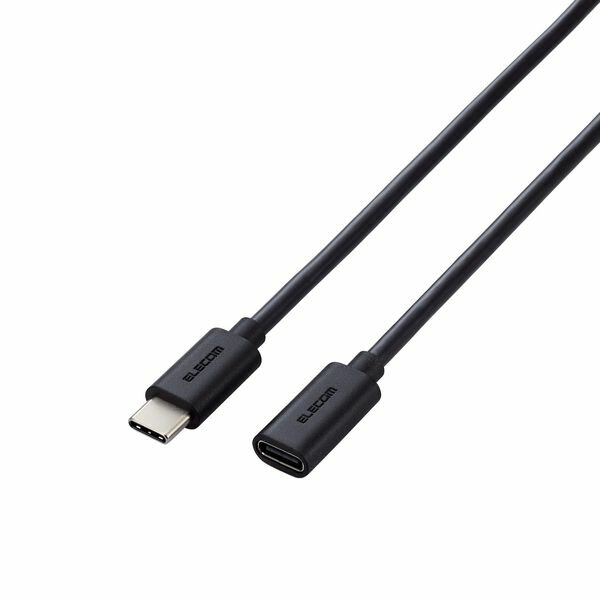 【商品説明】●USB Type-C(TM)ケーブルの延長ケーブル(USB2.0)です。●ケーブル一体型のAC充電器のケーブル長を延長して使用できるほか、USBハブやドッキングステーション、キーボードなどケーブル部が短い機器にも使えるため、パ...