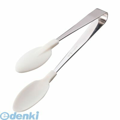 ●仕様：ホワイト●●全長:250 幅:37材質:エラストマー樹脂(耐熱120℃)、ステンレススチール・先端には柔軟性があり滑りにくい素材のエラストマー樹脂を使用していますので、食品を優しく包むようにつかめます。・スプーンのような形状でツメや...