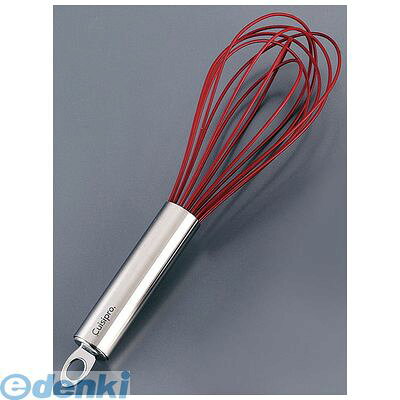 ●仕様：74−695205　レッド●メーカー品番 全長(mm) カラー：74-695205 305 レッド●クイジプロ シリコン ウィスクシリーズ●ステンレススチールのワイヤーをシリコンでラップしたウィスク、 陶磁器や金属の表面にキズがつき...