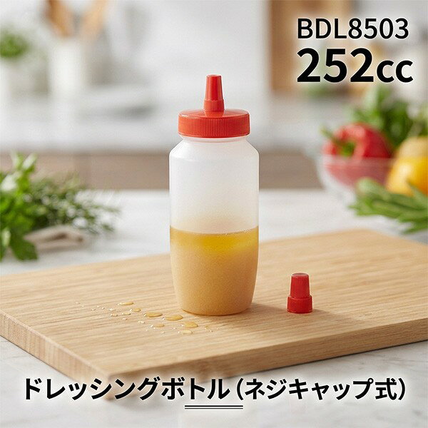 ●仕様：PP−240　252cc●メーカー品番 容量() 直径×高さ(mm) 質量(kg)：PP-240 252 56×154 0.02●材質:ポリプロピレン(耐熱85℃)※PP-110、740はキャップ部分が ロックキャップ式になります。...
