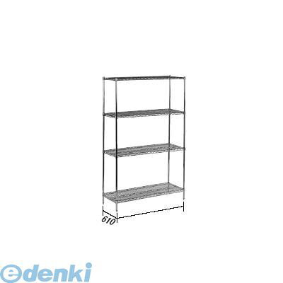 ●仕様：S2448C×P63C×4段●棚(メーカー品番)×柱(メーカー品番)×段数 間口×奥行×高さ(mm)：S2448C×P63C 4段 1220×610×1590●収納・搬送のトータルシステムのサポート。TKgワイヤーシェルフは機能性、...