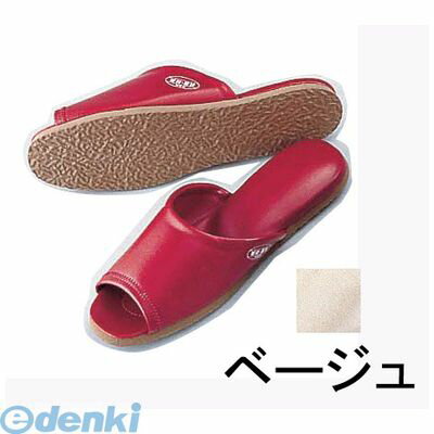 ●仕様：L　ベージュ●メーカー品番 色 サイズ 寸法(cm)：SSK-5223 ベージュ L 26.0~27.0●ホテル・旅館・病院・医院・学校・ゴルフ場・各種施設等で●天然ゴム入スポンジ底●アキレス抗菌レザレット素材●屋内専用●抗菌・防臭...
