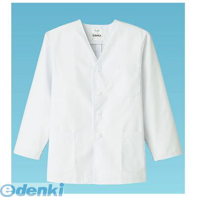 ●仕様：L●メーカー品番 サイズ 着丈 肩巾 胸囲 袖丈：FA-320 L 76 48 114 58●※抗菌ポリエステル65%+綿35% 33単糸ポプリン※胸ポケットあり4905001552854類似商品はこちらSTY055 男性用調理衣 ...