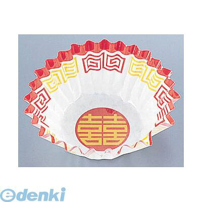 ●仕様：6号深口　双喜柄●柄 底径×高さ(mm)：双喜柄 40×25●材質:紙/PBT 耐熱:-40~180℃●冷凍庫からオーブン・電子レンジでご使用できます。(オーブントースターや直火は使用できません。)4905001703942類似商品...