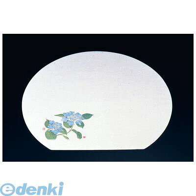 ●仕様：紫陽花●縦×横(mm)：370×335●四季の趣きを大切にしたお料理を、さらに引き立てます。尺3半月枯淡懐石まっと(100枚入)370×335●尺3半月盆に適用できます。●無蛍光雲竜和紙を使用しております。※御注文の際は、100枚単...