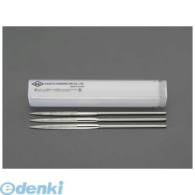 ●全長…200mm●粒度…＃200、＃400、＃600●形状…半丸●刃幅…7.7mm●刃厚…2.5mm●コーティング長…70mm●軸径…φ4mm●刃材質…SK●EA826ND-20、40、60のセット類似商品はこちら エスコ EA826NE...