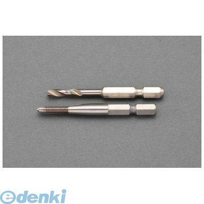 ●六角軸ポイントタップ＆ドリル●ドリルサイズ…5.1mm●タップサイズ…M6.0×1.0mm●対応加工材厚み…6mm以下●回転数…鉄工：500rpm、非鉄・樹脂：750rpm●全長…72mm●呼び…M6●口幅…六角軸1/4”（6.35mm）...