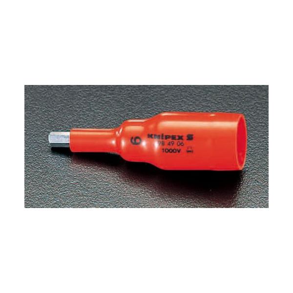 ●全長…75mm●1000V絶縁●差込角…3/8”●六角サイズ…5mm類似商品はこちら エスコ EA640LK-6 直送 代引不可・8,294円 エスコ EA640LG-5 直送 代引不可・7,282円 エスコ EA640LG-8 直送 代...