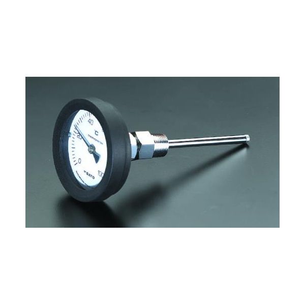 ●ダイヤル径…75mm●ケース外径…87mm●ケース材質…プラスチック●取付ネジ…PT1/2” (真鍮)●感温部径…8mm(真鍮)●室内用●測定範囲(℃)…0〜150●感温部長(mm)…100●1目盛…2℃●総重量…約330g類似商品はこち...