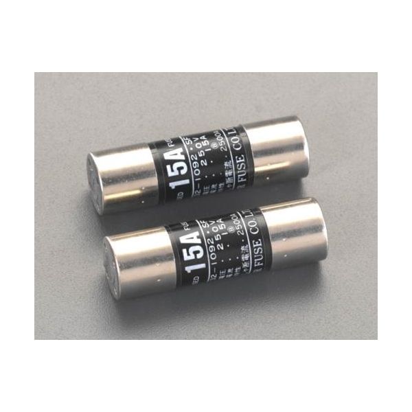 ●定格250V●遮断容量…AC-2(2500A)●非再用型●電流…3A●A…13mm●D…15mm●L…50mm●2個価格類似商品はこちらエスコ EA758ZV-9 40.0A×2505,148円エスコ EA758ZV-11 60.0A×2...