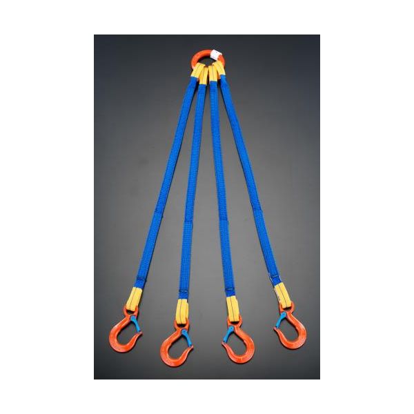 ●使用荷重（t）40°…2.79●使用荷重（t）60°…2.58●有効長さ(m)…2.0●フック口開き…33mm●材質…スリング：ナイロン、フック・リング：鉄鋳物●4本吊類似商品はこちら エスコ EA981FE-25A 直送 代引不41,4...
