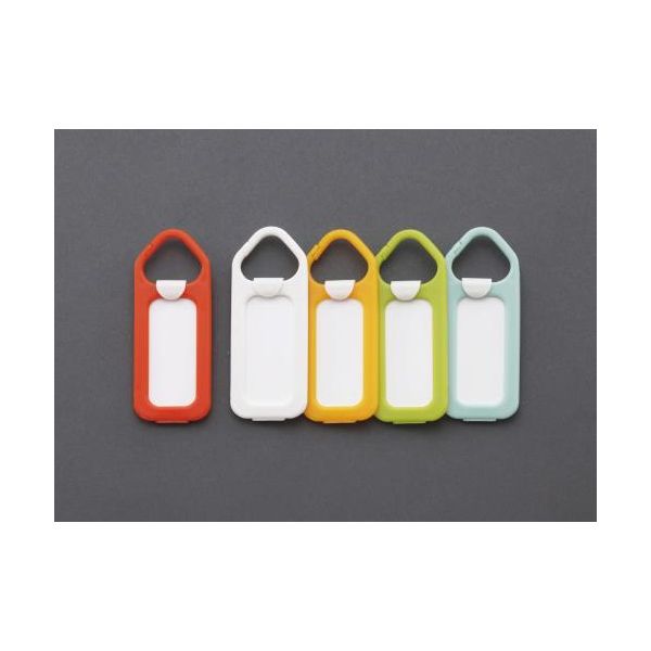 ●5色セット品●材質…本体：PP樹脂　(再生樹脂)　　　　　　中紙：ストーンペーパ●サイズ…26×68mm●紙を取出さずにそのまま書き込みができます。●木や水を使わず製造されたストンペーパーを使用しています。類似商品はこちらエスコ EA95...