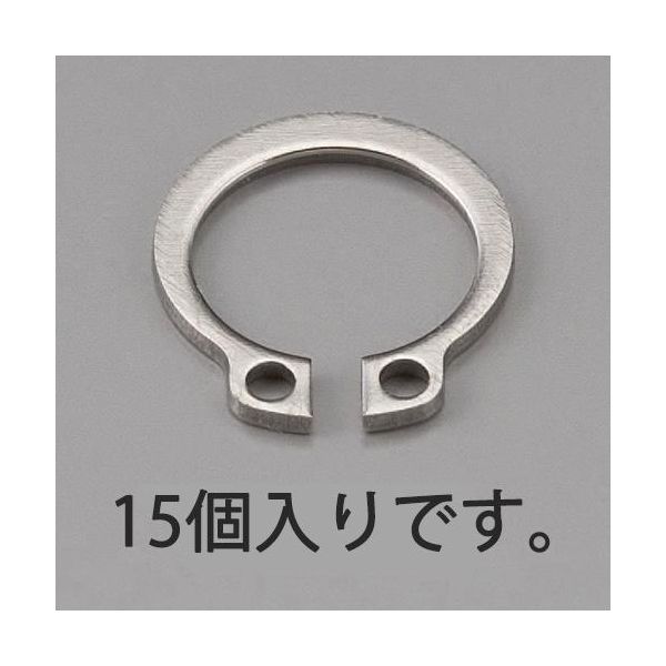 ●材質…ステンレス（SUS304）●適合軸径…9mm●入数…15個類似商品はこちらエスコ EA949PA-415 15mm 軸用924円エスコ EA949PA-416 16mm 軸用924円エスコ EA949PA-417 17mm 軸用92...
