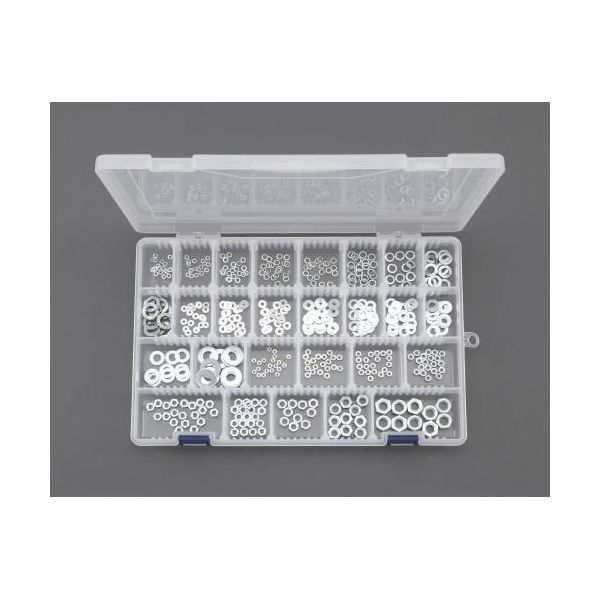 ●＜セット内容＞…サイズ（入数）：M2ナット（20）M2ワッシャー（20）M2スプリングワッシャー（20）M2.3ナット（20）M2.3ワッシャー（20）M2.3スプリングワッシャー（20）M2.6ナット（20）M2.6ワッシャー（20）M...
